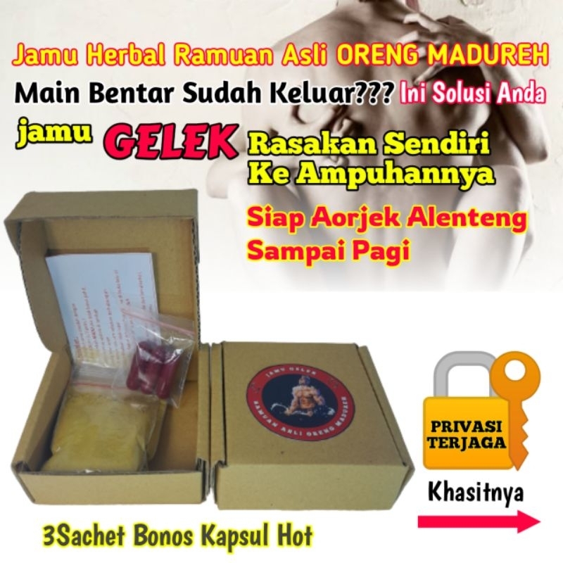 Jual Jamu Kuat Pria Tahan Lama Stamina Pria Dewasa Racikan Madura 3 ...