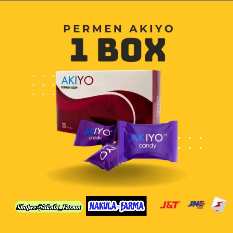 Jual Permen Akiyo Candy ( 1 Box Isi 25 Pcs) Akiyo Candy Asli Original | Shopee Indonesia