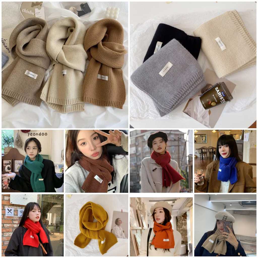 Jual Syal rajut korea Syal winter syal musim dingin Syal leher auntum ...