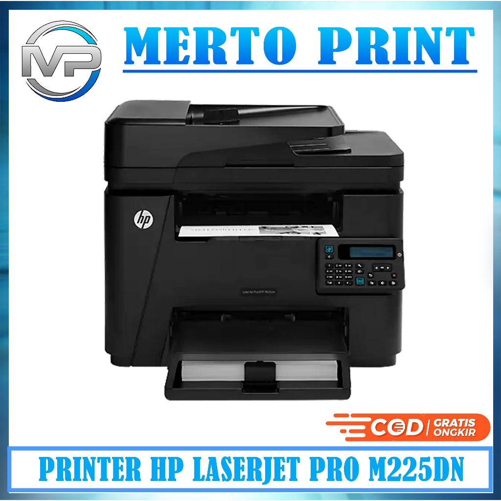 Jual Printer HP LaserJet Pro MFP M225dn second Multifungsi | Shopee ...