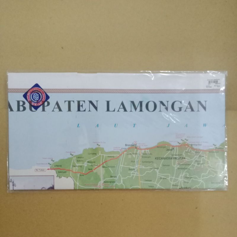 Jual Peta Kabupaten Lamongan | Shopee Indonesia