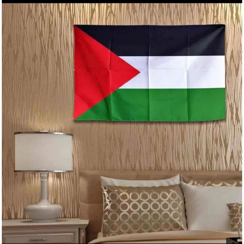 Jual BENDERA PALESTINA/BENDERA GAZA PALESTINA/BENDERA PALESTINA UKURAN ...