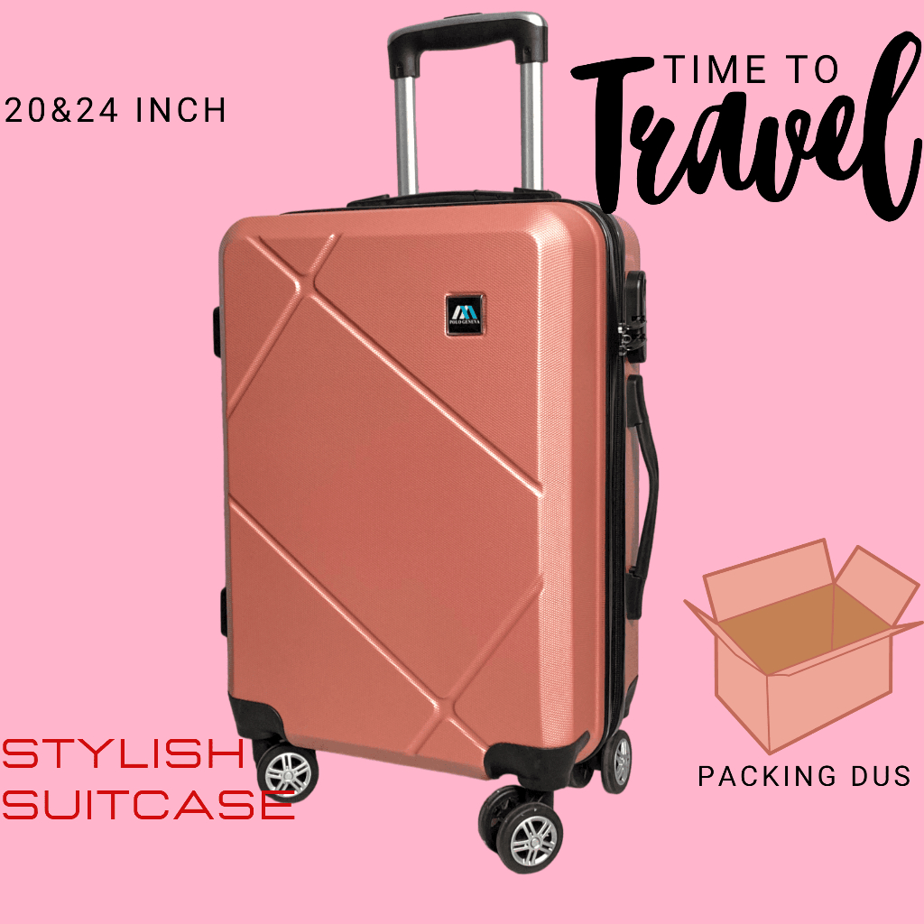 Jual Koper 20 Inch Polo Geneva 023 Kabin Size Koper 20" Dan 24" Inch ...