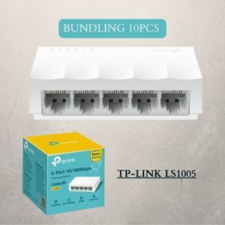 Jual 10-PCS Switch Hub TP LINK 5 Port LS1005 10/100Mbps Desktop (10) | Shopee Indonesia