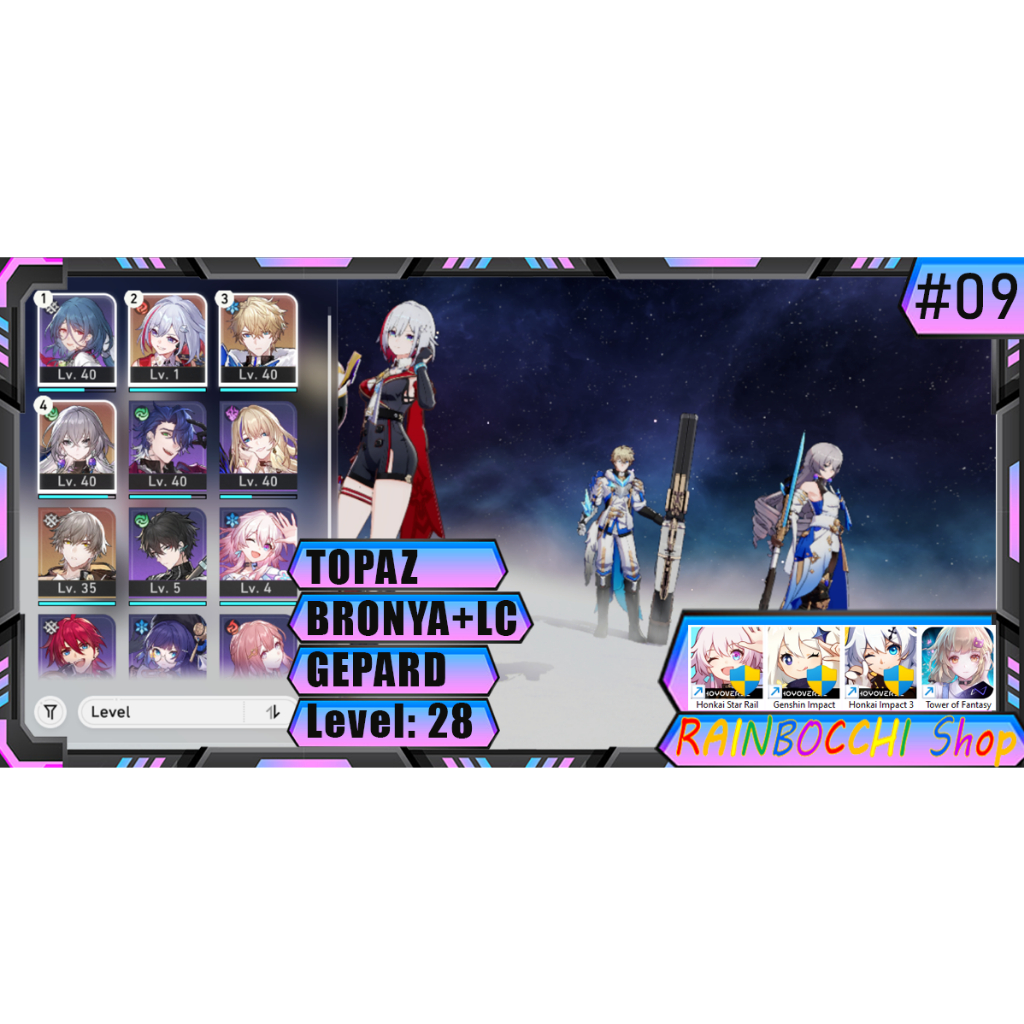 Jual HSR TOPAZ Akun Honkai Star Rail Starter / Mid | Shopee Indonesia