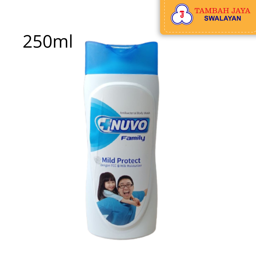 Jual Nuvo Body Wash Mild Protect 250ml (botol) | Shopee Indonesia