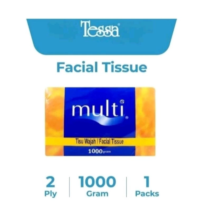 Jual FACIAL TISSUE MULTI 1KG JUMBO SIZE 2 PLY TISU WAJAH | Shopee Indonesia