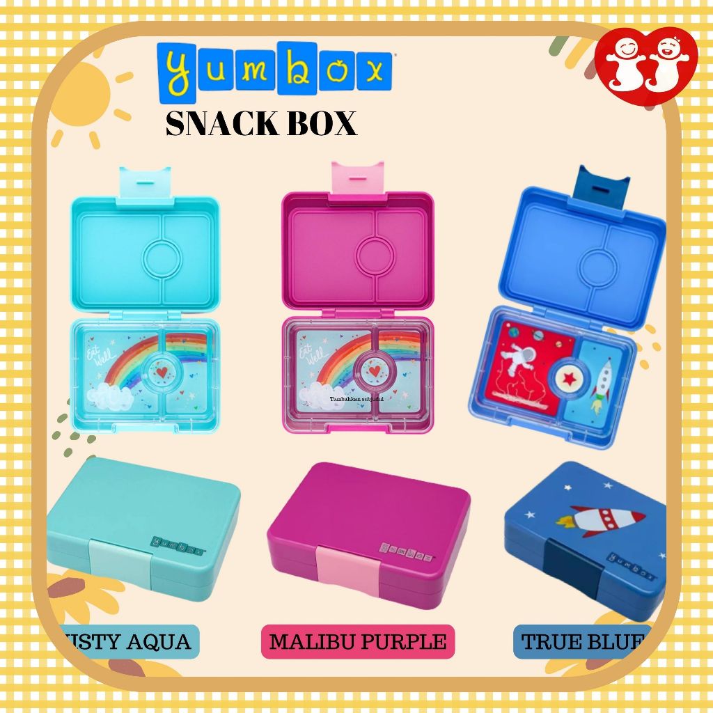 Jual Yumbox Snack Box / Yumbox Snack 3 compartments | Shopee Indonesia