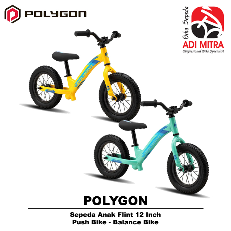 Jual Polygon Flint [12 inch] Sepeda Anak Push Bike - Balance Bike ...