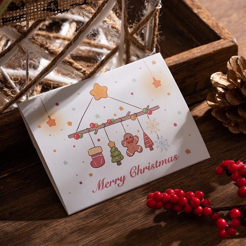 Jual kartu ucapan lipat amplop christmas card ( CIA 530) | Shopee Indonesia