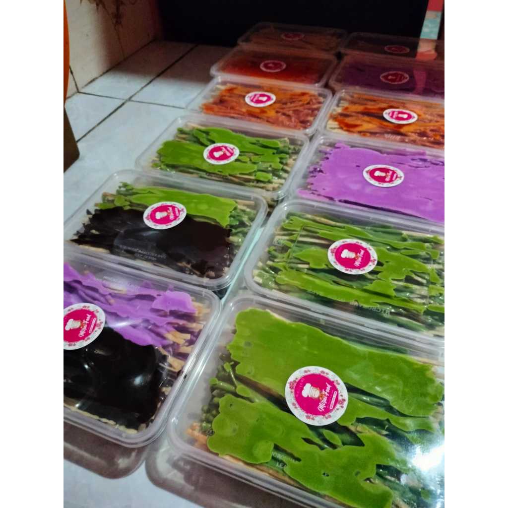 Jual Mie Lidi Lumer Coklat Premium BOX 500ml - Mie Lidi Box Lumer - Mie ...