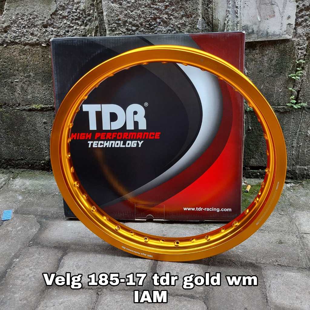 Jual VELG LINGKARAN JARI JARI TDR 140 160 185 215 RING 17 SILVER BLACK ...