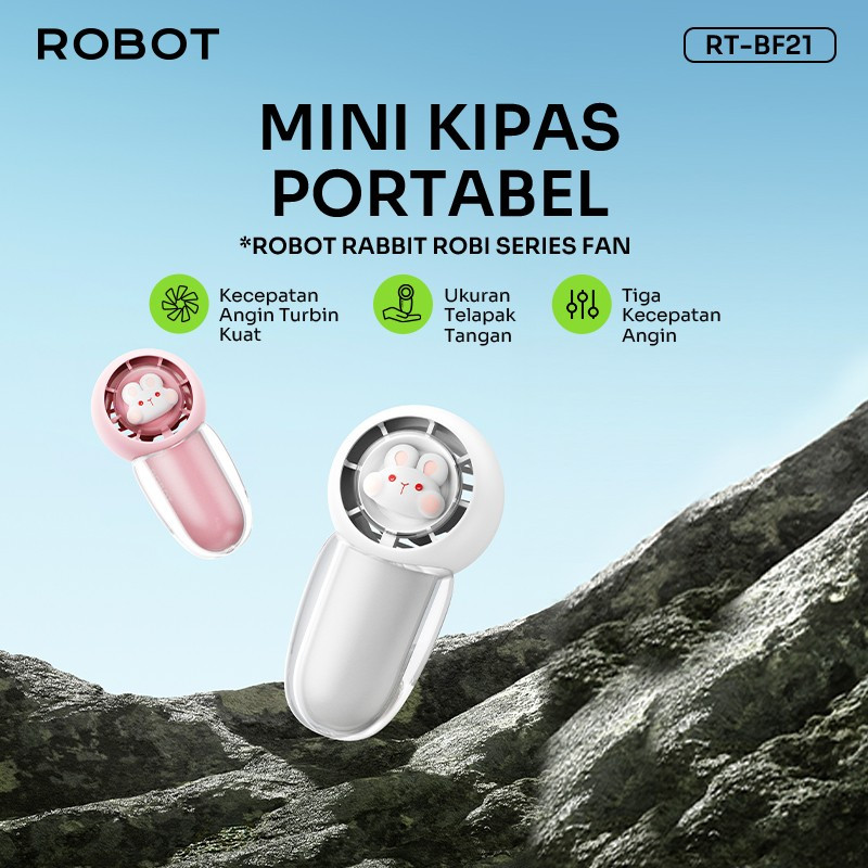 Jual Kipas Mini Kipas Tangan Robot RT-BF21 Original Garansi Resmi ...