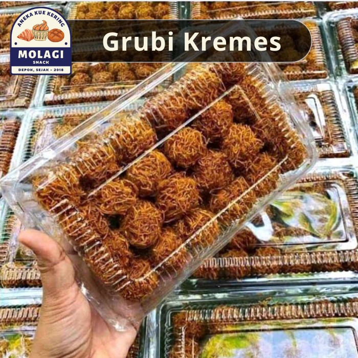 Jual Grubi Ubi Kremes Manis Gula Jawa (isi 42 pcs) - Molagi Snack ...