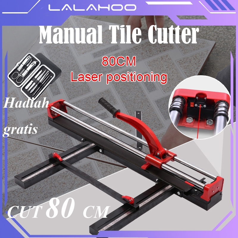 Jual ⚡Cut 80CM⚡Alat Potong Granit Keramik Manual Granite Tile Cutter 80 ...