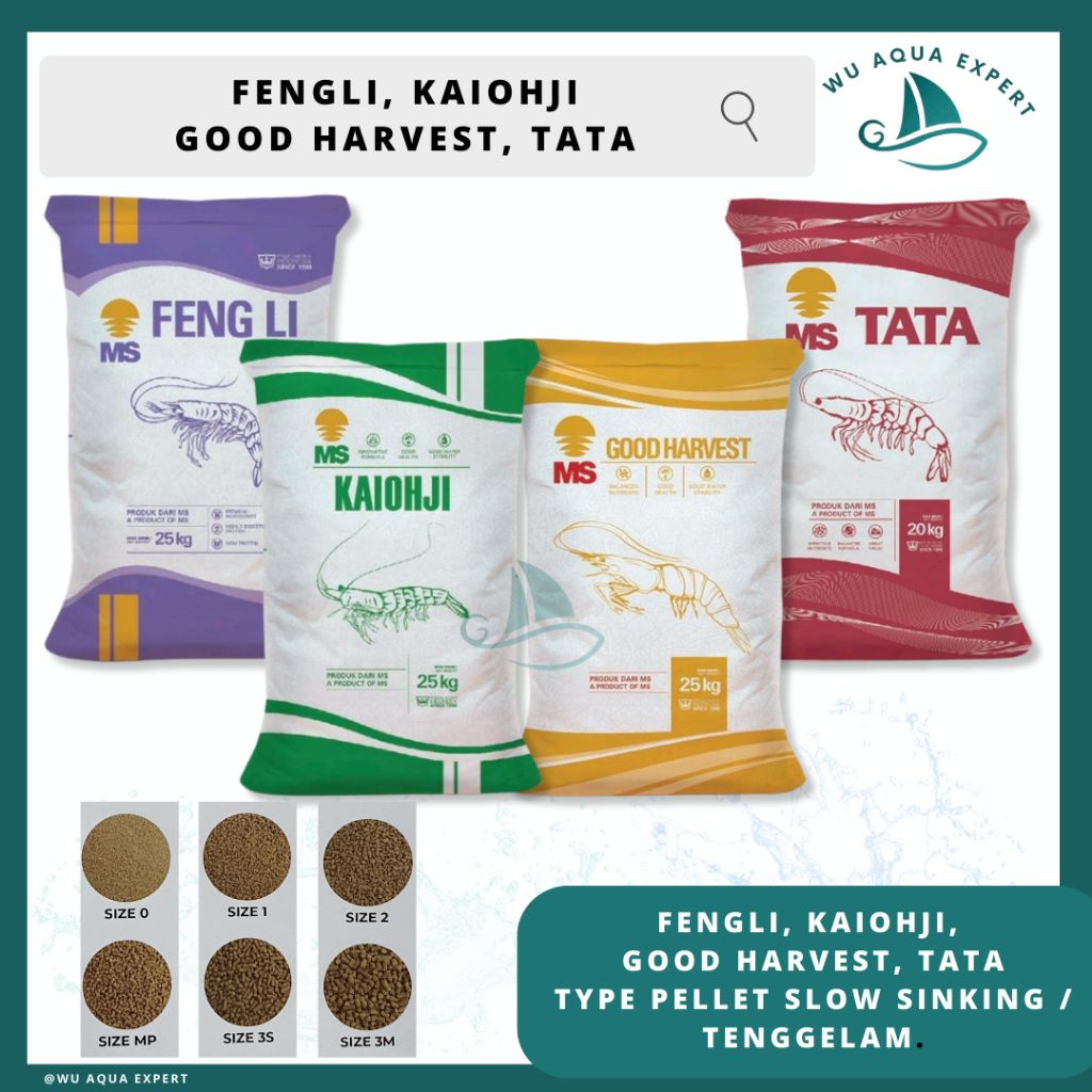 Jual Khusus Gosend 1 SAK 25 Kg FENGLI 0 1 2 2A 3S 3M 3L PELET PAKAN IKAN UDANG LOBSTER 1 KARUNG ...
