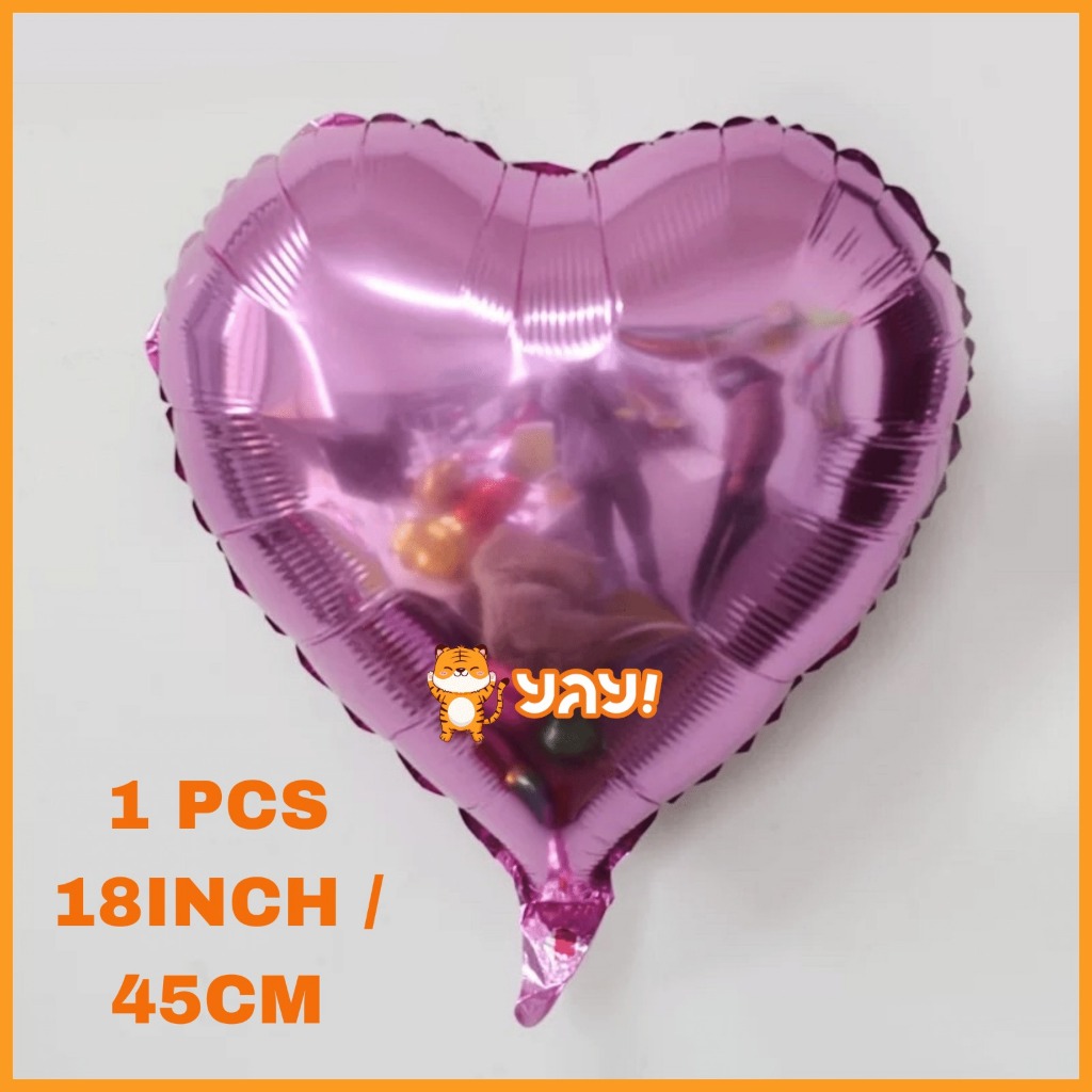 Jual YAY! 18 Inch Balon Love / Balon Love Warna Glossy balon balon ...