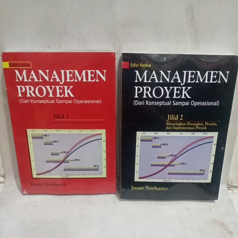 Jual buku manajemen proyek jilid 1 dan jilid 2 edisi kedua dari ...