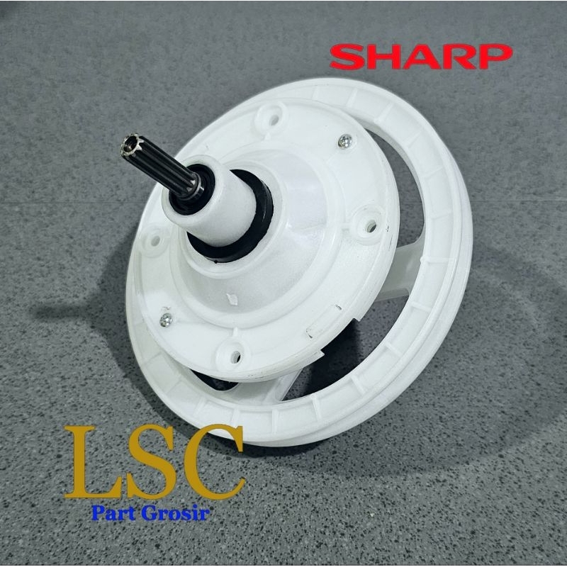 Jual Gir Bok Mesin Cuci Sharp klip As Gerigi 10 Gearbox Gear box sharp ...