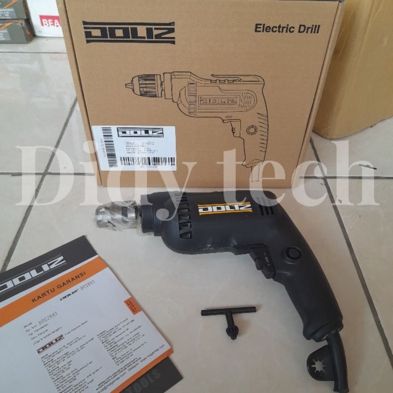 Jual Mesin Bor Tangan Listrik Doliz BA652 10mm Electric Hand Drill | Shopee Indonesia