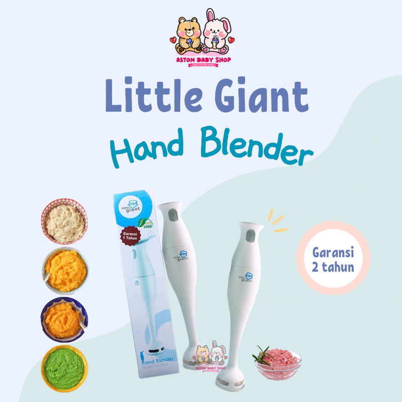 Jual Little Giant Hand Blender Garansi 2 Tahun Penghalus Makanan ...