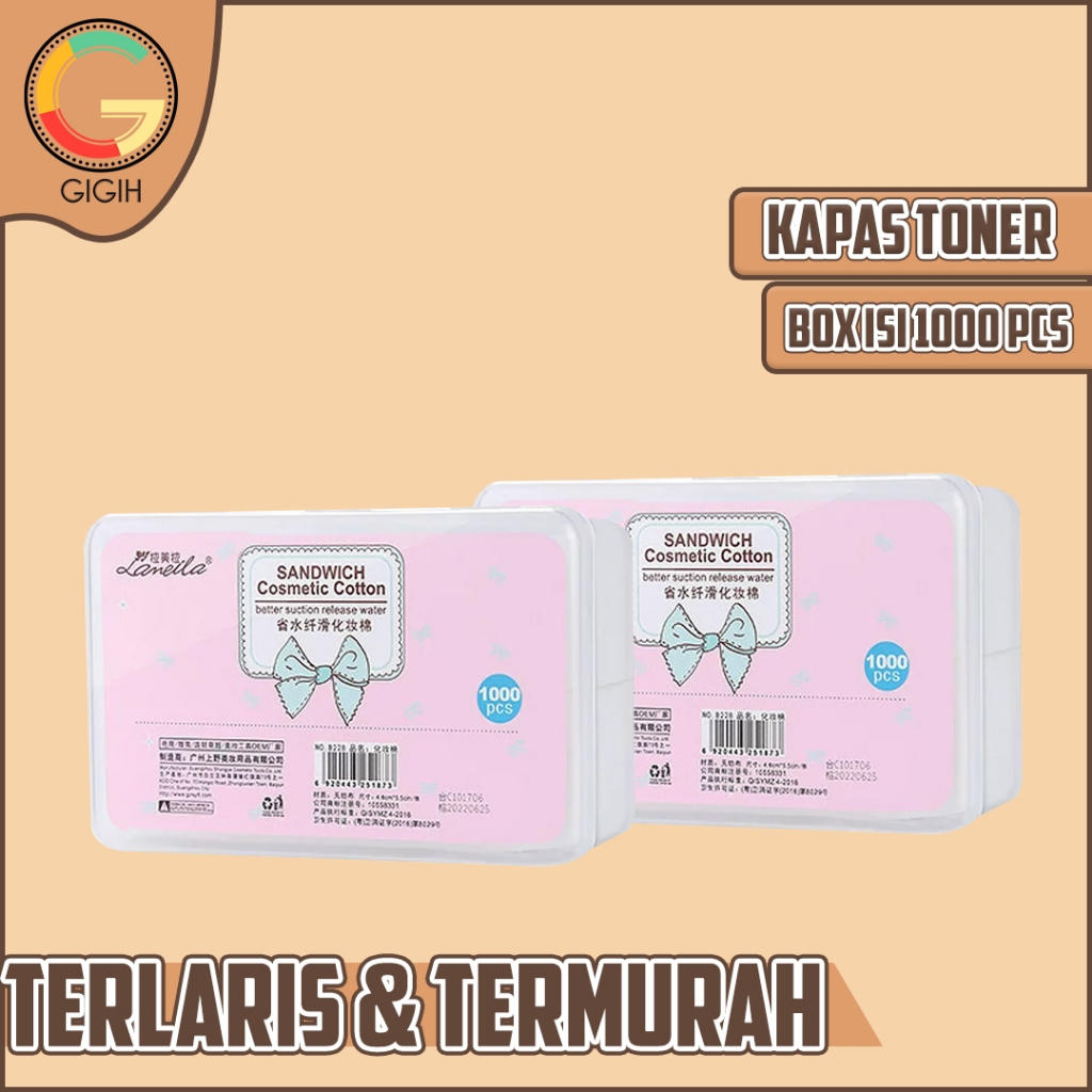 Jual KAPAS TONER 1 BOX ISI 1000 PCS | Shopee Indonesia
