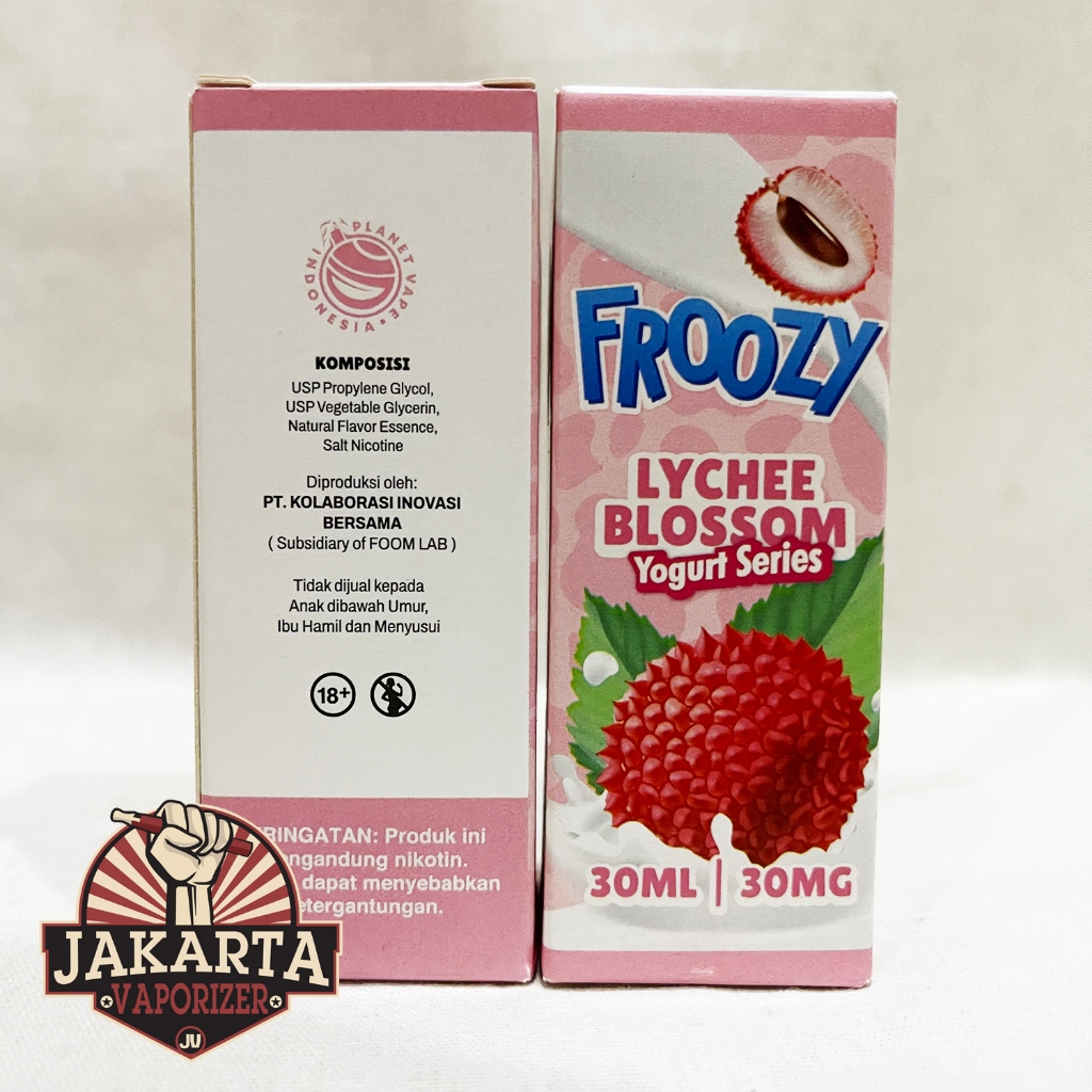 Jual [SALT] FOOM FROOZY LYCHEE BLOSSOM SALTNIC 30ML 30MG BY PLANET VAPE ...