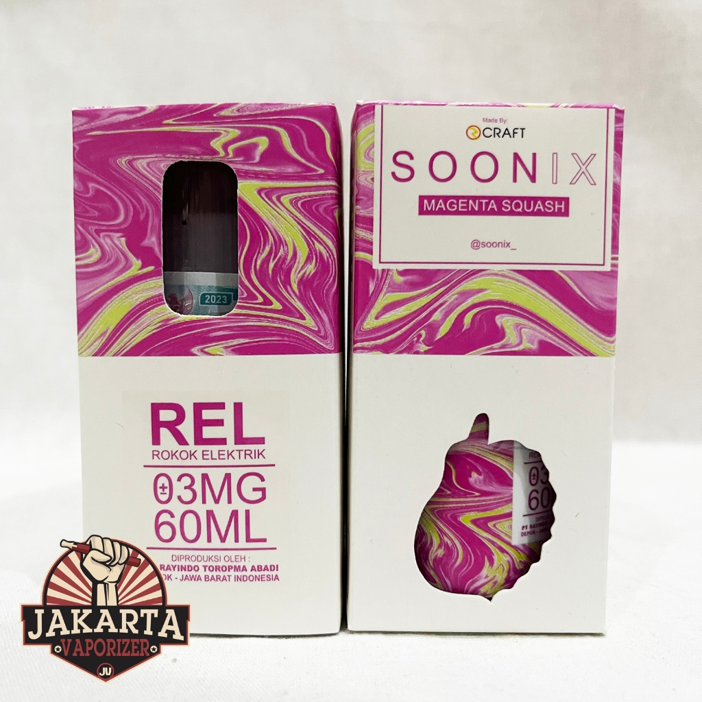 Jual SOONIX MAGENTA SQUASH 60ML 3MG BY RCRAFT X SUPERSONIX | Shopee ...