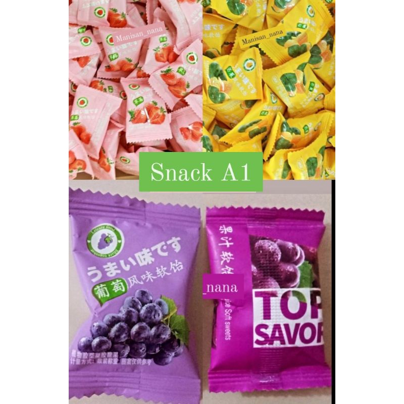 Jual Permen jelly strawberry / jelly mangga / jelly anggur (250gram ...