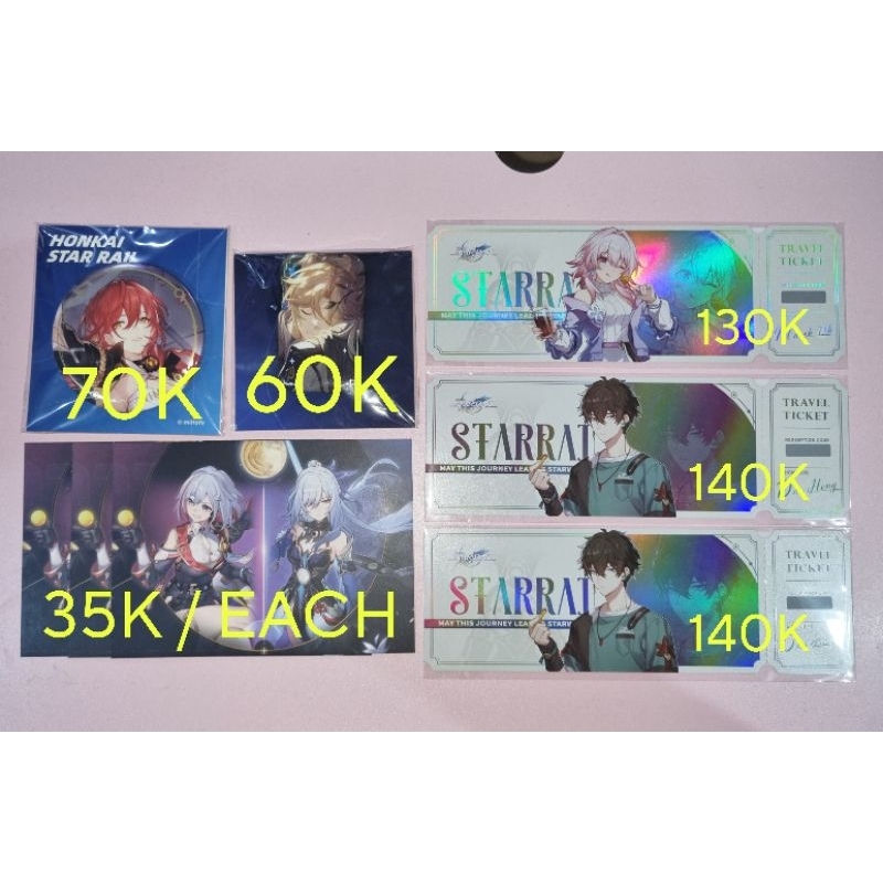 Jual HONKAI STAR RAIL X CONVIVIUM CAFE MERCHANDISE | Shopee Indonesia