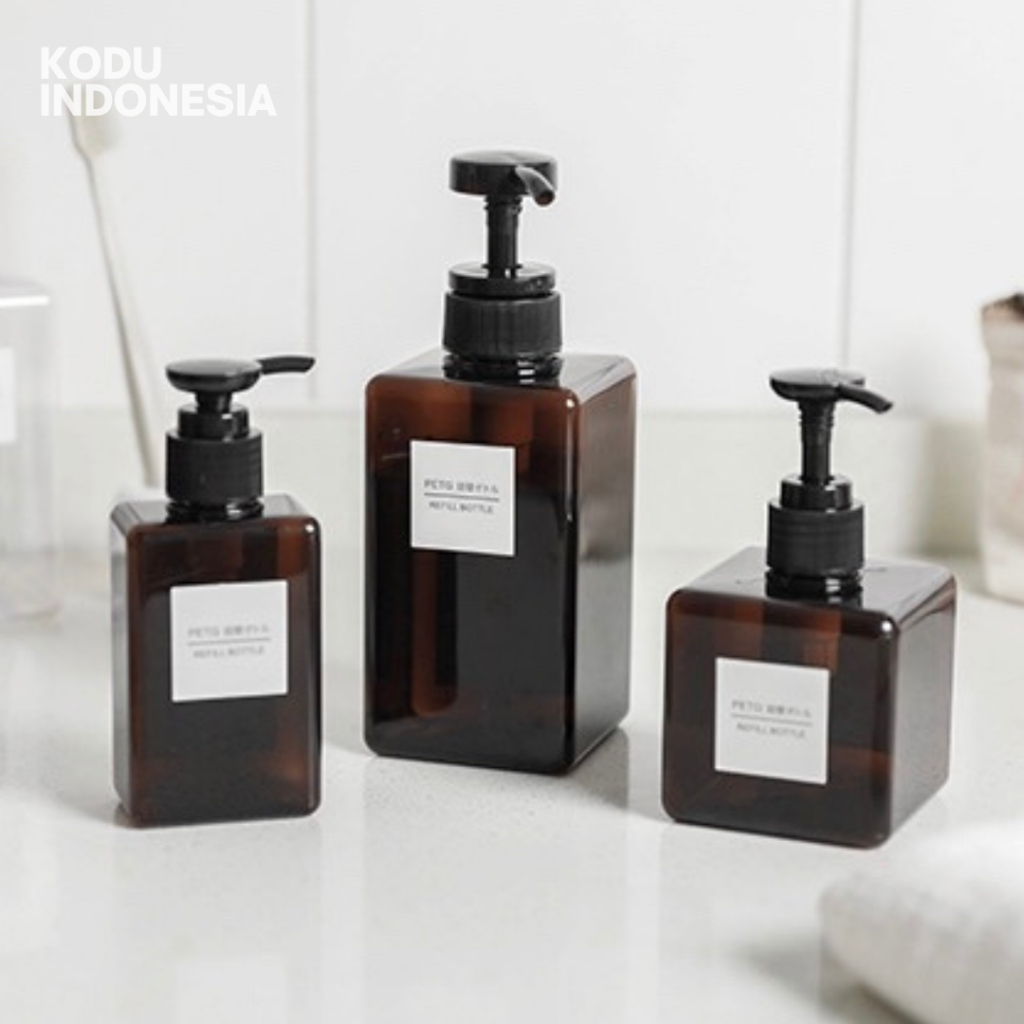 Jual KODU Botol Sabun Cair Isi Ulang PETG - Dispenser Sabun, Shampoo ...
