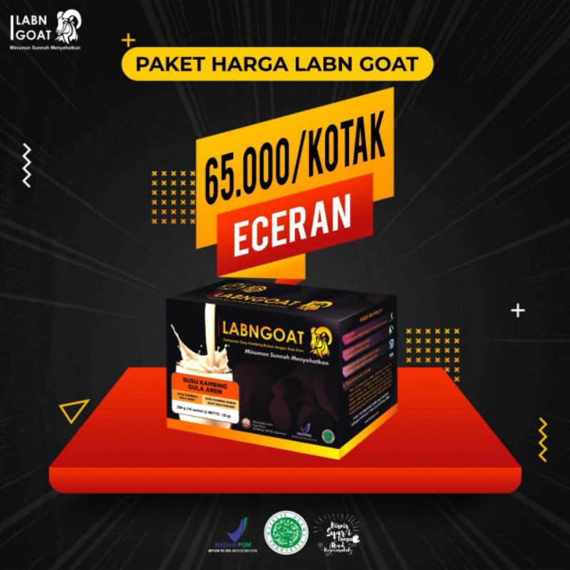 Jual Susu Kambing Etawa Bubuk Labn Goat Gula Aren | Shopee Indonesia