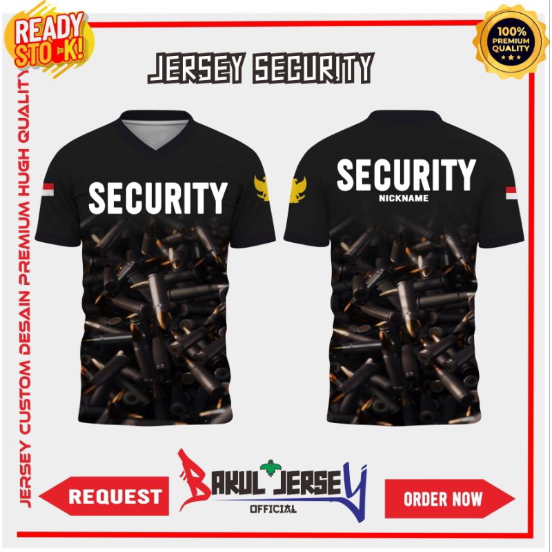 Jual Jersey Security desain Sesuka Hati | Shopee Indonesia