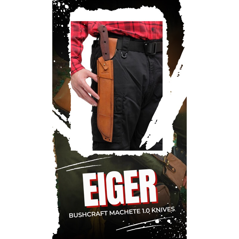 Jual EIGER BUSHCRAFT MACHETE PREMIUM | Shopee Indonesia