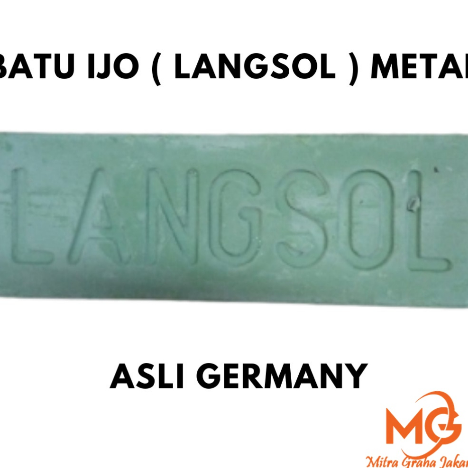 Jual Best Seller! MG LANGSOL ORI BATU POLES HIJAU IJO / COMPOUND POLES ...