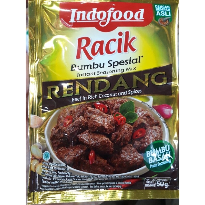 Jual Bumbu RENDANG INDOFOOD | Shopee Indonesia