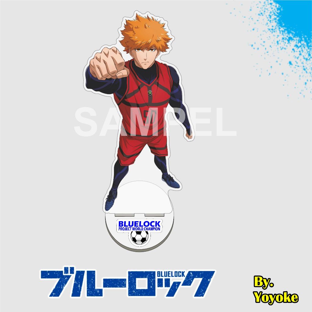 Jual Standee Akrilik Blue Lock | Standee Anime Blue Lock | Shopee Indonesia
