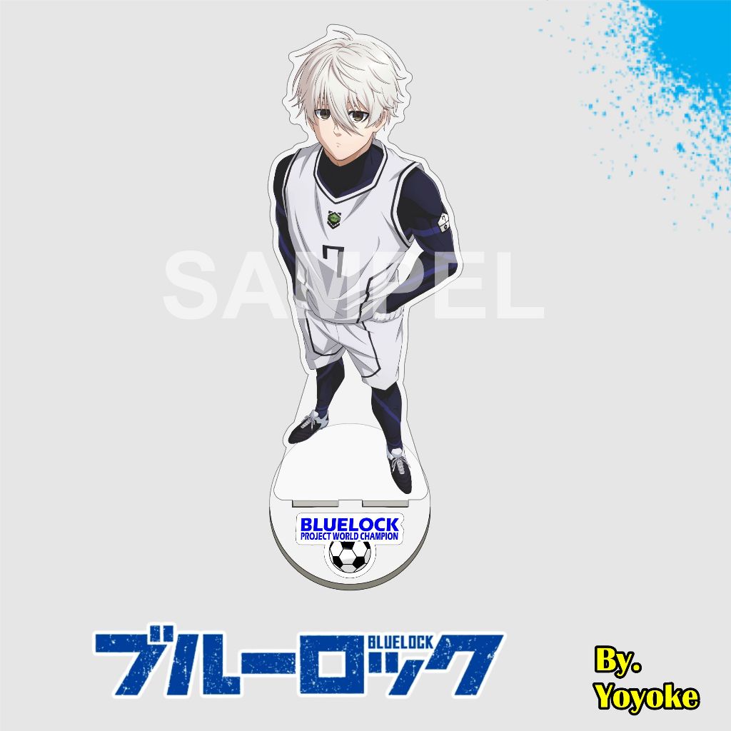 Jual Standee Akrilik Blue Lock | Standee Anime Blue Lock | Shopee Indonesia