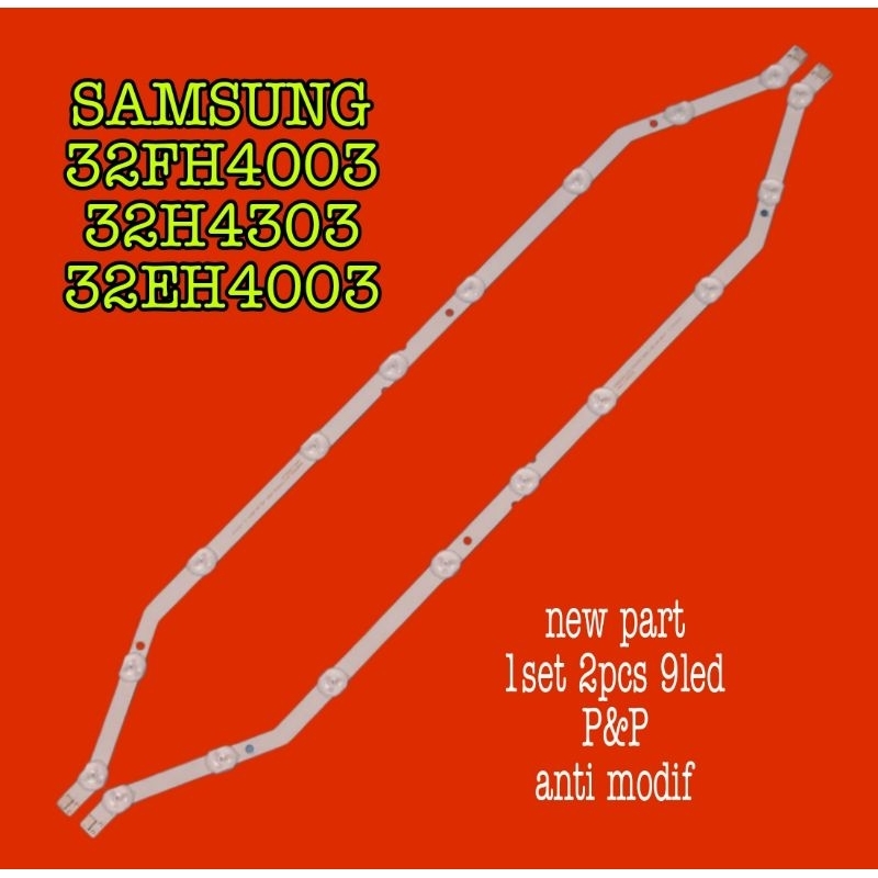 Jual LAMPU LED BL BACKLIGHT TV SAMSUNG UA32FH4003R 32FH4003 UA32EH4003 32H4003 32EH4303 | Shopee ...