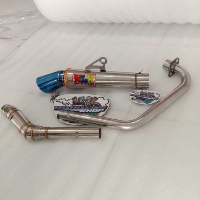 Jual Open specs NLK exhaust pipe for tmx 125 155 skygo pinoy raider 150 ...