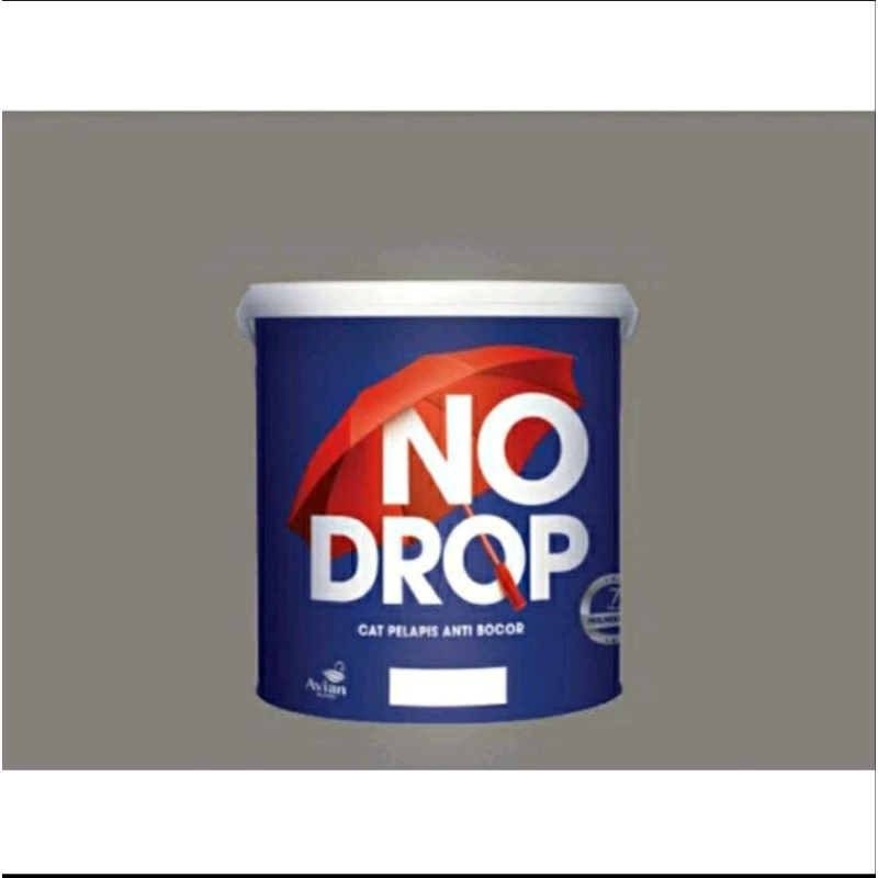 Jual No Drop cat pelapis anti bocor kedap air tahan cuaca panas anti jamur kemasan galon 5 kg ...