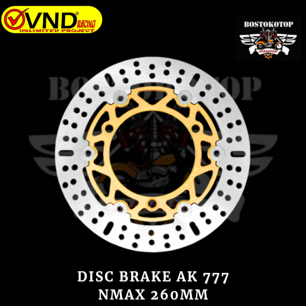 Jual VND Disc Brake Floating Piringan Cakram Tipe AK 777 NMAX 155 All ...