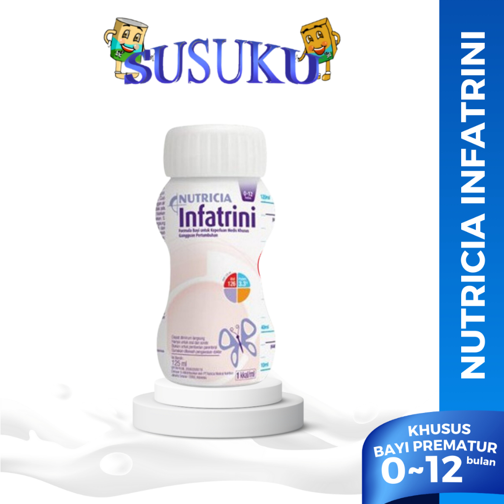 Jual Nutricia Infatrini Susu UHT Cair Ready To Drink 125ml | Shopee ...