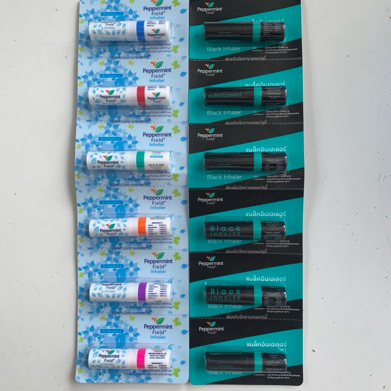 Jual Black Inhaler Thailand / Peppermint Field Inhaler | Shopee Indonesia