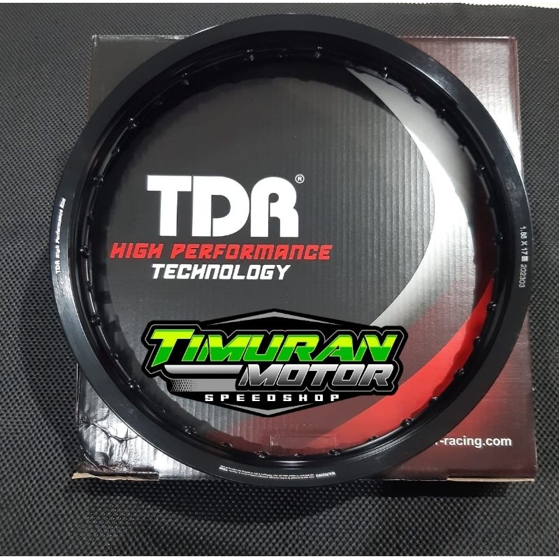 Jual VELG TDR 185 17 WX SHAPE HITAM | Shopee Indonesia