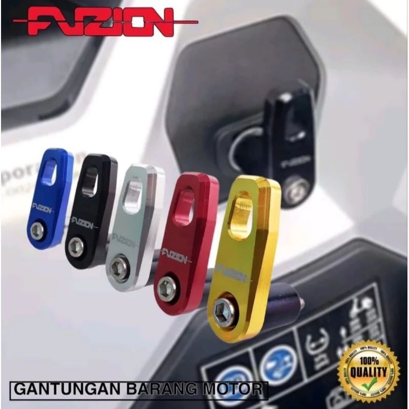 Jual Gaantungan Barang Motor ful CNC asli fuzzino plus baut kunci ...