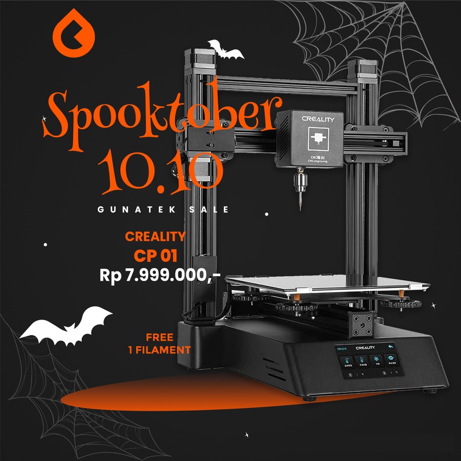 Jual CREALITY 3D PRINTER CP-01 ( 3 IN 1 ) | Shopee Indonesia
