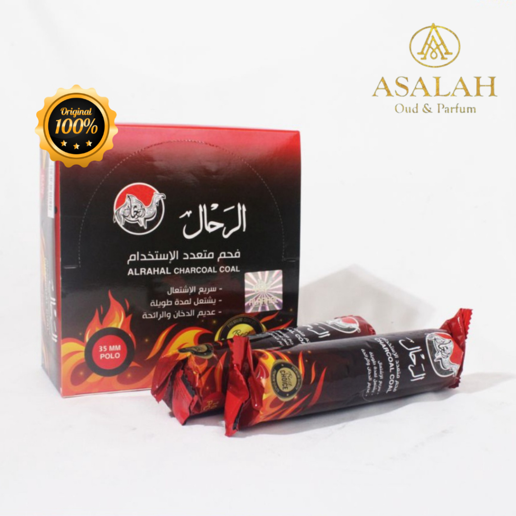 Jual ASALAH Arang ALRAHAL CHARCOAL COAL 1 Box | Shopee Indonesia