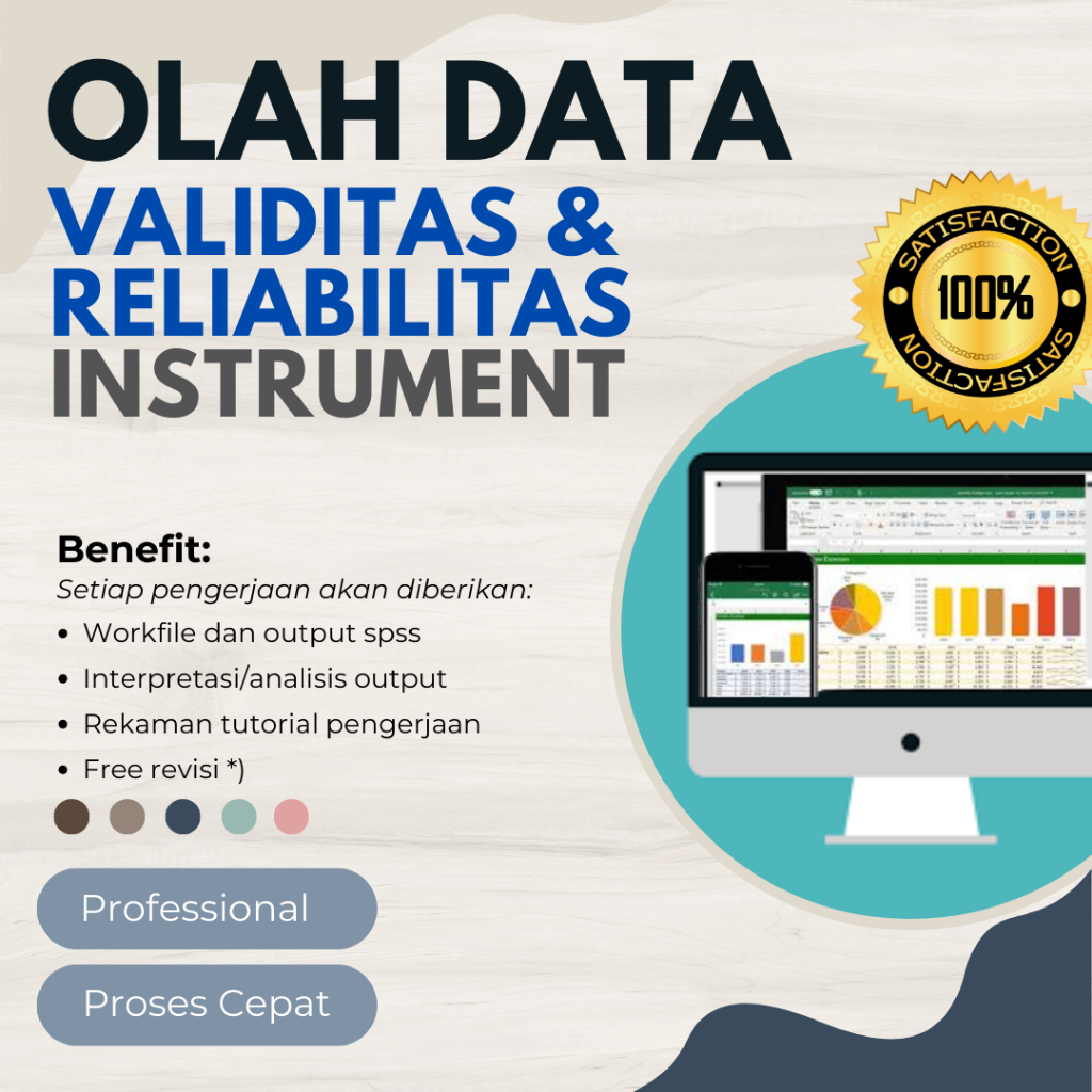 Jual OLAH DATA VALIDITAS RELIABILITAS INSTRUMENT PENELITIAN/OLAH DATA ... Jual OLAH DATA VALIDITAS RELIABILITAS INSTRUMENT PENELITIAN/OLAH DATA ...