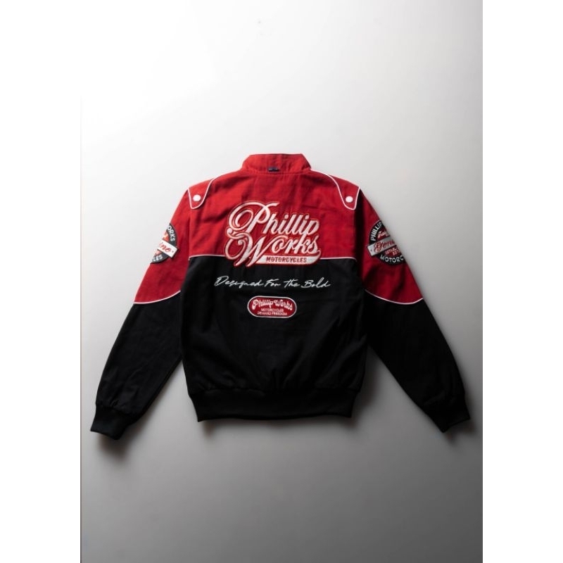 Jual JACKET RACING PHILLIP WORKS SPEED RACE | Shopee Indonesia